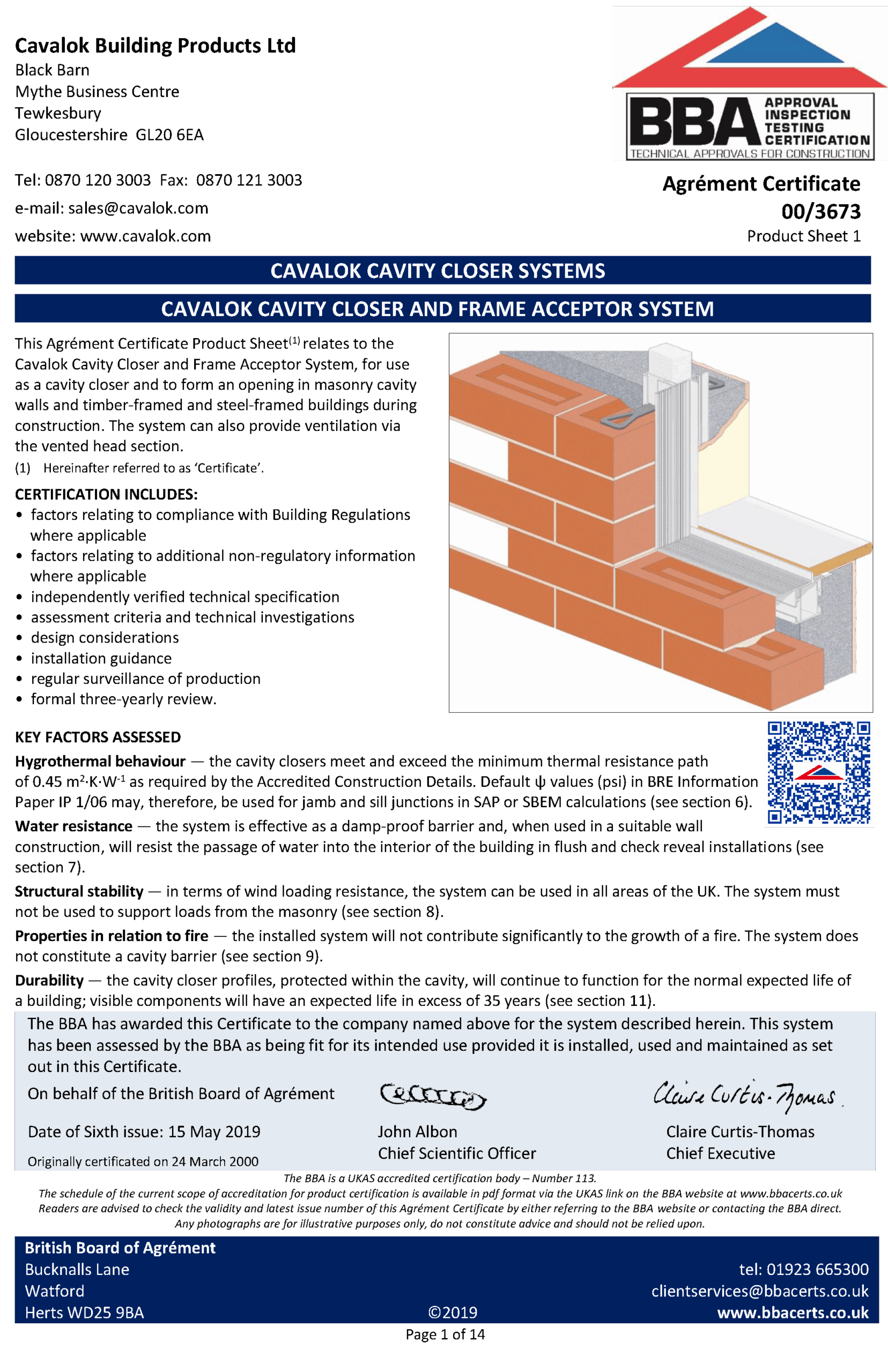 Cavity Closers by Cavalok | Cavity Closer Systems | Subframes UK
